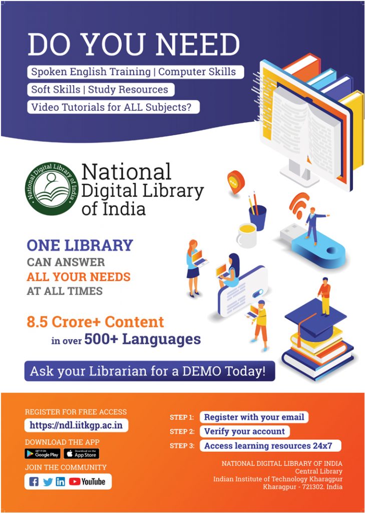 Posters – Welcome to National Digital Library of India Project Website